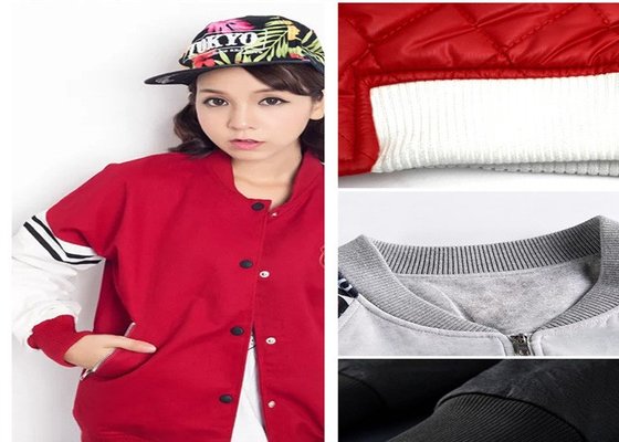 21s, 32s cotton/spandex ribbings fabric, 2X2 thread collar neck cuff screw knitted stretch fabric supplier