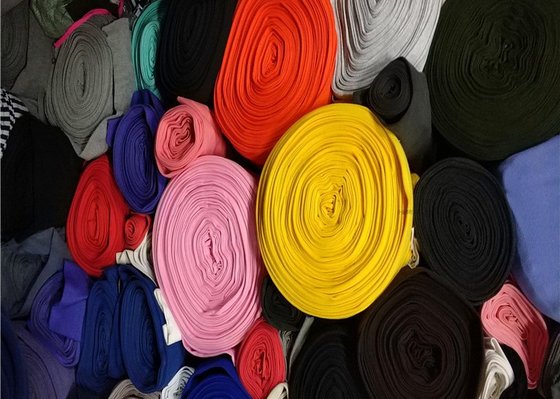 21s, 32s cotton/spandex ribbings fabric, 2X2 thread collar neck cuff screw knitted stretch fabric supplier
