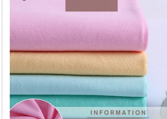 100% cotton knitted ribgings stretch 1X1 thread leggings fabric pajamas hoodie sports wear fabric supplier