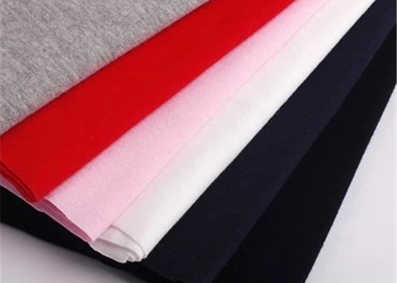 100% cotton knitted ribgings stretch 1X1 thread leggings fabric pajamas hoodie sports wear fabric supplier