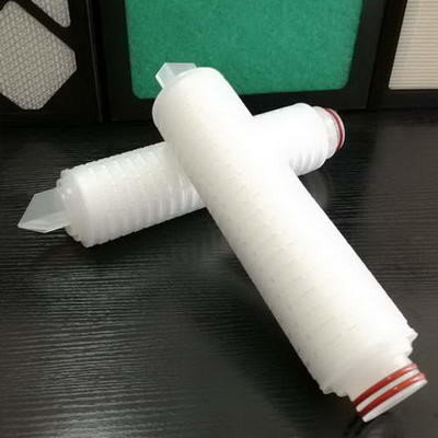 100% China manufacturer produce pleated filter cartridge for water treatment PP/DP/PNA series