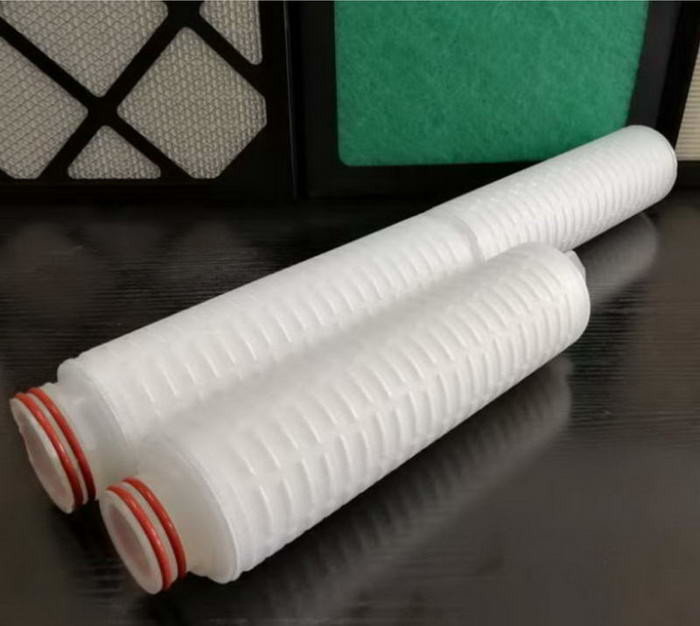 100% China manufacturer produce pleated filter cartridge for water treatment PP/DP/PNA series