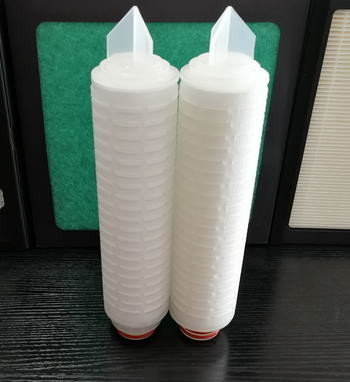 100% China manufacturer produce pleated filter cartridge for water treatment PP/DP/PNA series