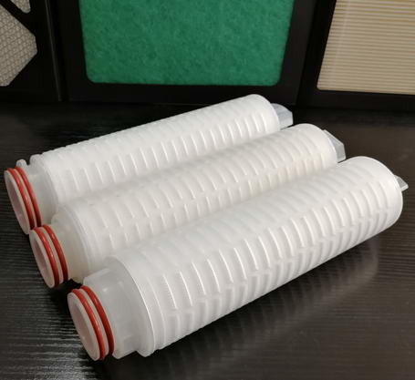 100% China manufacturer produce pleated filter cartridge for water treatment PP/DP/PNA series