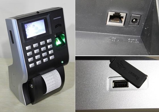LP400 FINGERPRINT TIME ATTENDANCE WITH PRINTER TCP/IP SOFTWARE AVAILABLE BLACK COLOR HIGH QUALITY