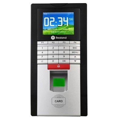 F131 Fingerprint door lock access control system biometric time recording machine with software