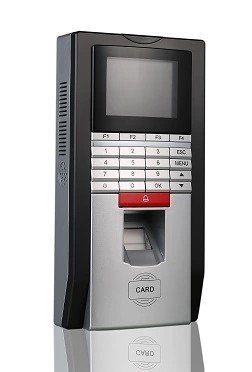 F131 Fingerprint door lock access control system biometric time recording machine with software