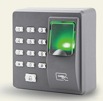 X6 Fingerprint reader door access control support 125khz card reader password supported