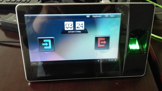 biosmart-zpad fingerprint time attendance android time recording machine with TCP/IP fast delivery high quality