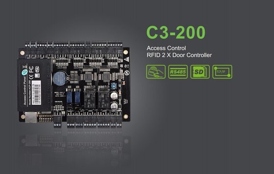 C3-200 Card reader door access control with TCP/IP SOFTWARE