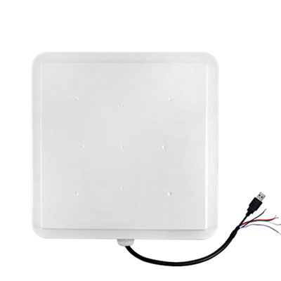 UHF RFID card reader 0- 6m long distance range with 8dbi Antenna RS232/RS485/Wiegand Read Integrative UHF Reader