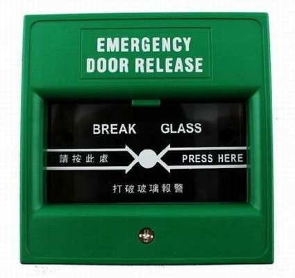 Button Switch Emergency Door Release Door Exit Button Glass Break Alarm Button for Door Access Control Red Yellow White
