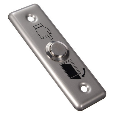 Generic DC 12V NC NO Release Button Switch Square Touch Sensor Door Exit with LED Light For Access Control System