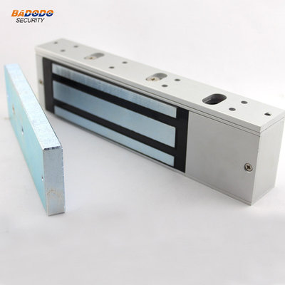 500A Single Door 12V Electric Magnetic Electromagnetic Lock Holding Force for Access Control silver