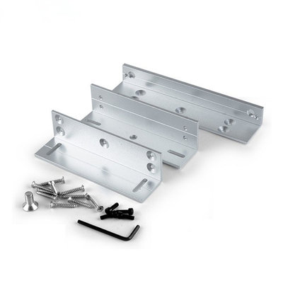ZL-Bracket and 180KG electric magnetic door gate Lock Installed on Wooden Metal Door/U