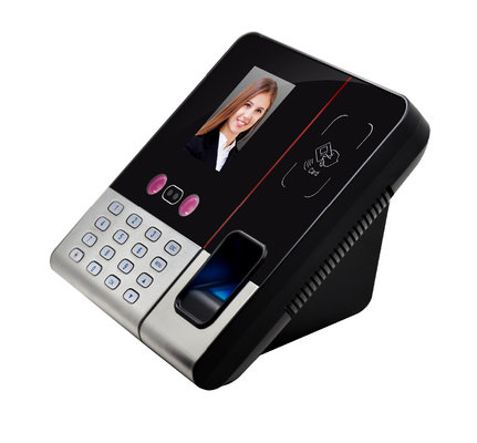 Biometric Face Facial Recognition Time Attendance System TCP/IP Access Control Employee Time Clock Recorder Machine Read