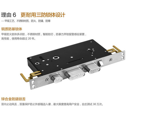 k6010 Fingerprint door locks biometric lock RFID CARD LOCK PASSWORD LOCKS