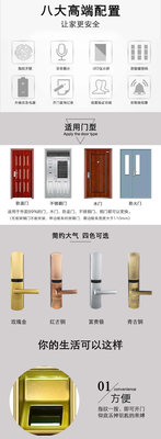 K6020 Fingerprint door locks Biometric lock Password door lock RFID CARD LOCK