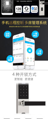 RFID Card lock hotel door lock 8036 hotel manage system