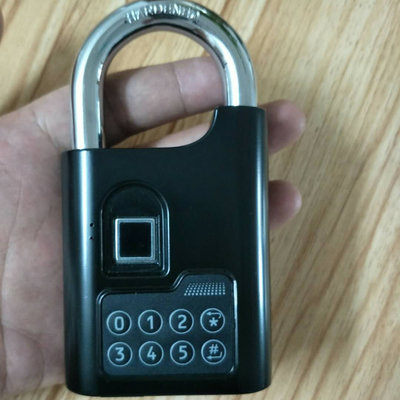 Best seller biometric fingerprint locks PADLOCK1.0 Fingerprint door lock fingerprint padlock