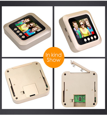 wide angle glass lens Brass Door Eye with cover peeping door viewer