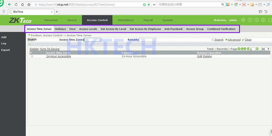 BioTime8.0 BioTime7.0 TIME ATTENDANCE SOFTWARE ZKTECO SOFTWARE