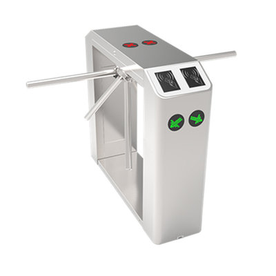 TS2200 Automatic pedestrian waist high 304 stainless steel security tripod turnstile