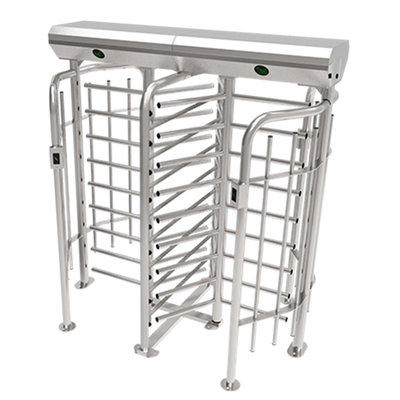 ZKTECO FHT2300D high quality 304 stainless steel full height turnstile security system