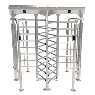 ZKTECO FHT2300D high quality 304 stainless steel full height turnstile security system