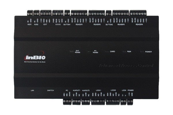 inbio260 two door access control board card and fingerprint reader access control penal