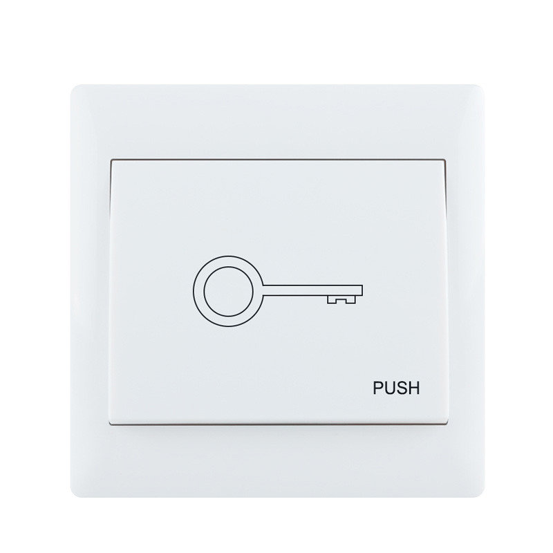 Golden color metallic surface door Exit button access control system Push door release switch panic button for Alarm