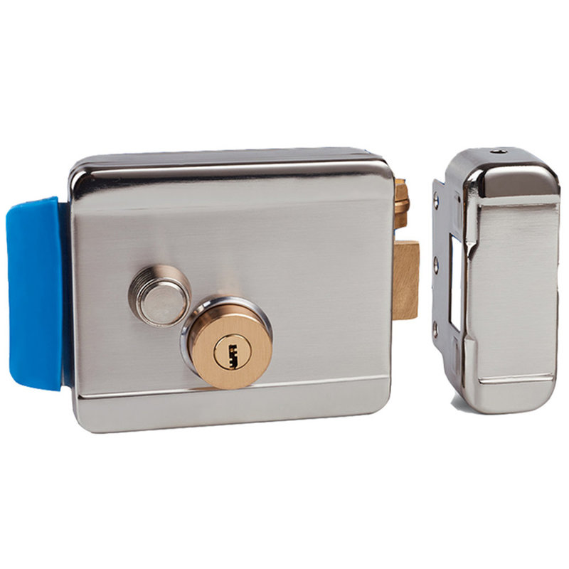 12V Electric Mechanical Lock For Wooden Door Metal Door Low Noise Automotive Electronic Front Door Lock For Iron Gate