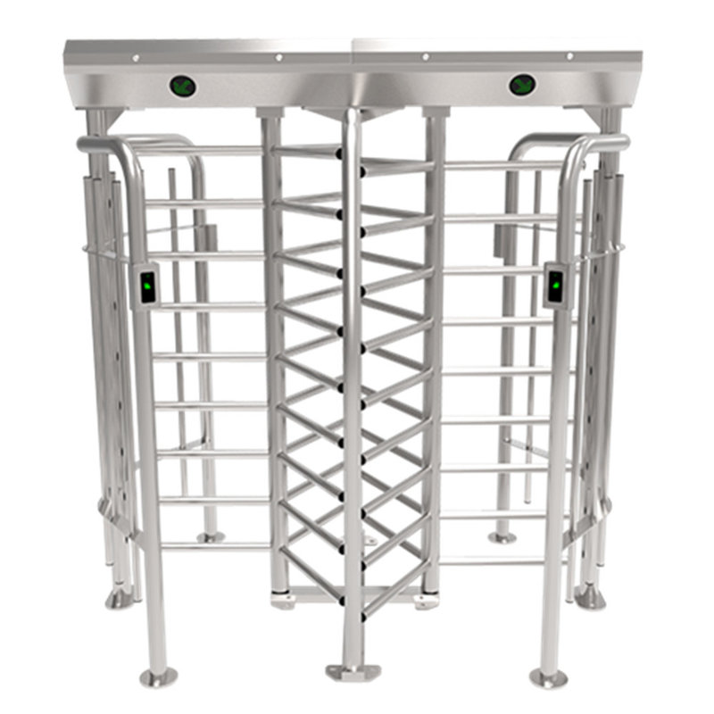 ZKTECO FHT2300D Stainless steel single passage automatic full height turnstile face recognition door lock