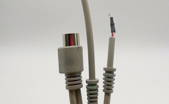 Medical Equipment Custom Cable Assemblies Din Connector 5- Pin To Connector Wire Harness Cable
