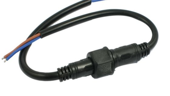 PVC Plastic Custom Cable Assemblies Waterproof  M12 Connect For LED Curtain Light