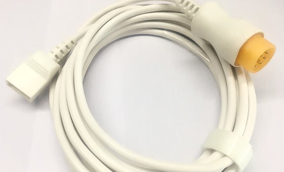Siemens Invasive Blood Pressure Cable , Patient Monitor Accessories 10 Pin TO Utah