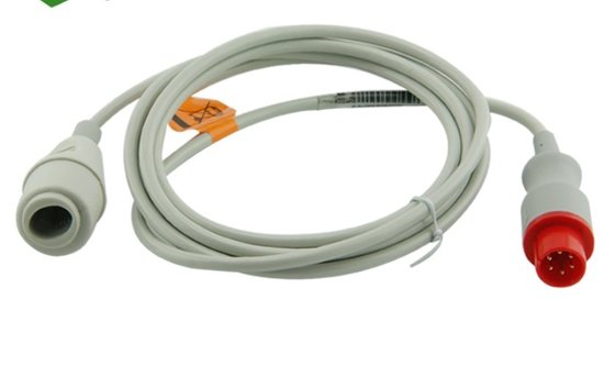 IBP Adapter Blood Pressure Cable Compatible For Spacelabs / Mindray / Goldway