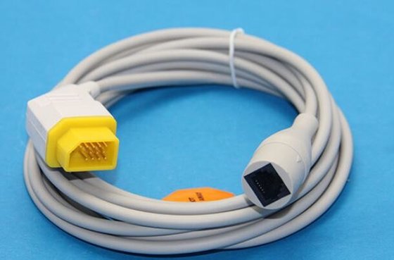 Nihon Kohden 14 Pins Pressure Transducer Cable Blood Pressure Measurement Equipment