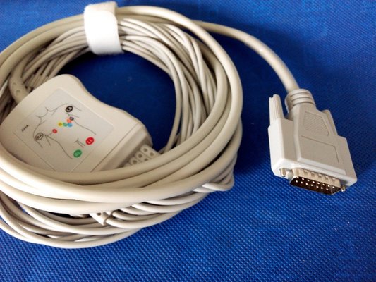 Nihon Kohden ECG / EKG Cable ECG-1250 ECG-1350 ECG-9101 / 9130 / 9132 / 9620