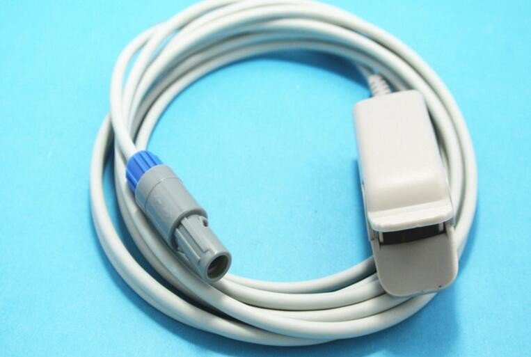 Mindray PM9800 Spo2 Finger Clip ,  Oximeter Probes Pdeiatric Soft Tip