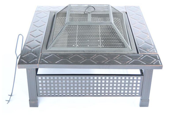 Villa country yard  34 inch wood fire pit fireplace needfire fire grill charcoal BBQ grill