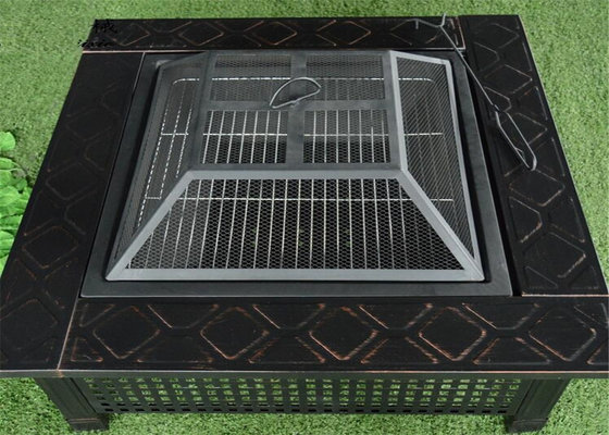 Villa country yard  34 inch wood fire pit fireplace needfire fire grill charcoal BBQ grill