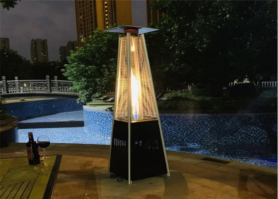 High Quality Outdoor infrared glass tube gas heater quadrilateral glass tube gas heater