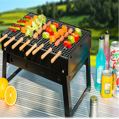 High Quality  Outdoor/indoor Steel Grill Portable charcoal Bbq/Camping charcoal Barbecue Grill
