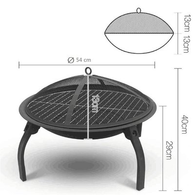 Amazon wood burning fire pit bowl charcoal patio bbq range hood outdoor