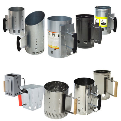 Amazon Iron Portable Garden Carbon Bucket Outdoor steel Carbon Barrels