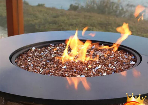Amazon Patio fire bowl  outdoor round  direct vent modern gas fireplace insert