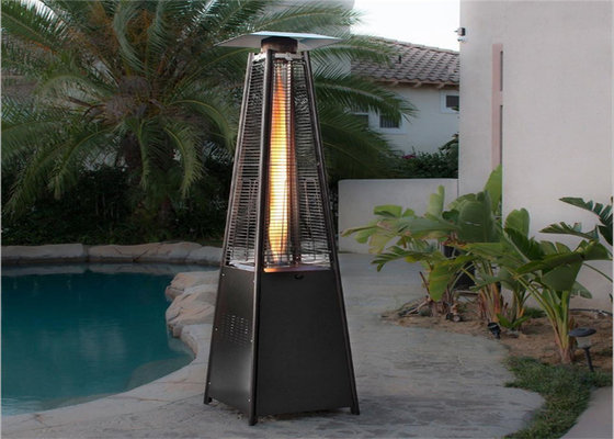 2270mmH silver stainless steel outside bullet gas patio heater