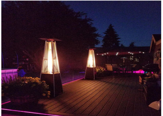 2270mmH silver outside stainless steel propane patio heater