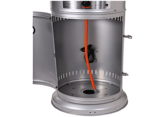 Outdoor free standing Stainless Steel Silver Gas Small Propane Patio Heater